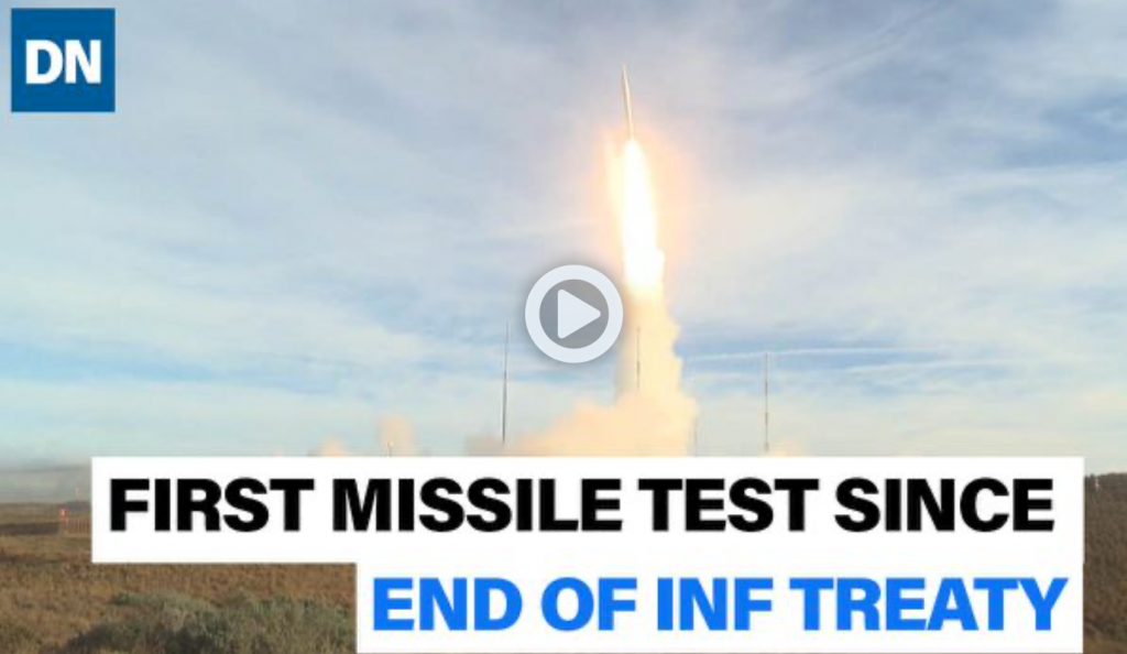 Watch the Pentagon test a previously banned ballistic missile ...