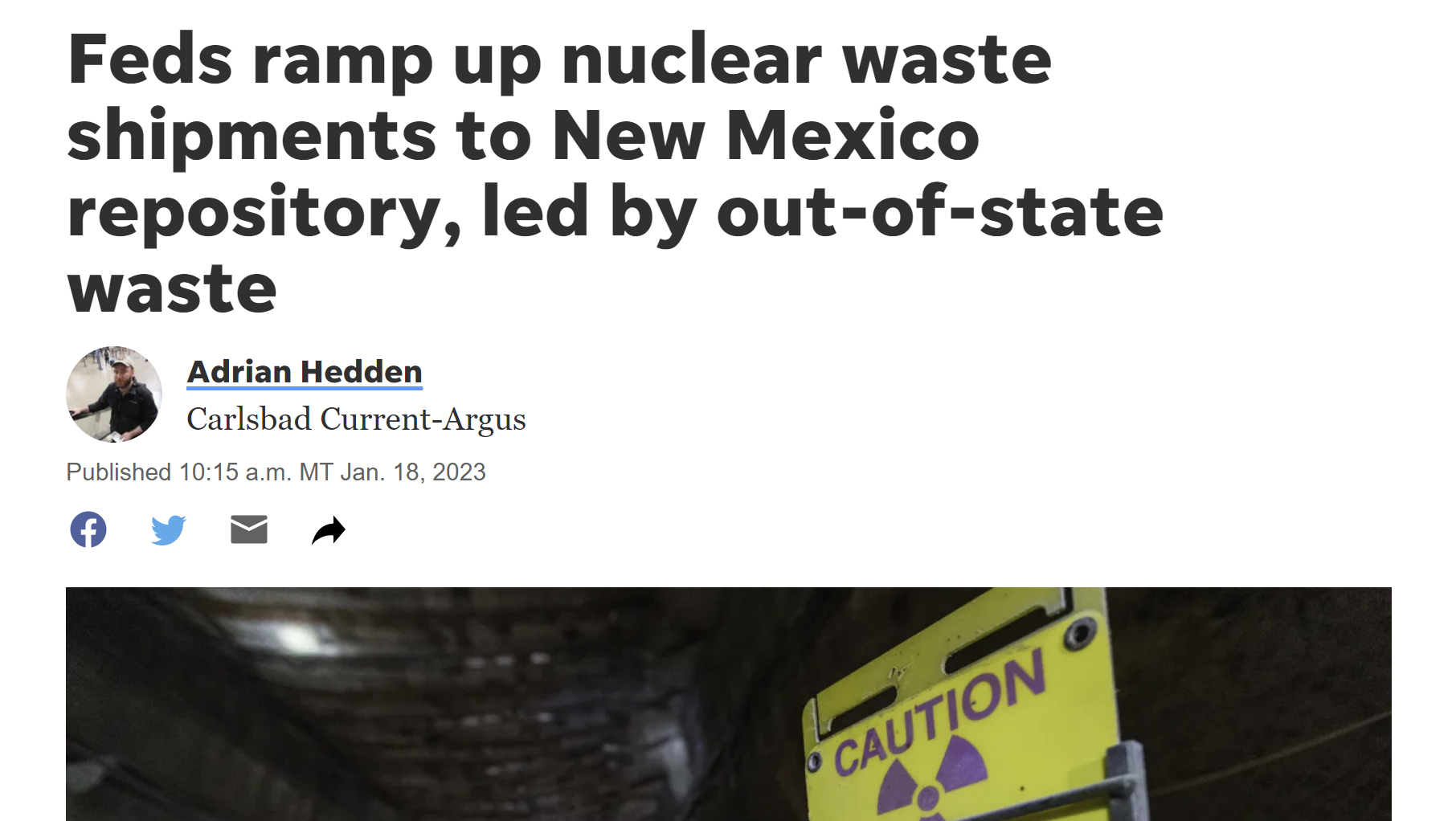 THE FUTURE OF WIPP: PLUTONIUM BOMB WASTE - NukeWatch NM