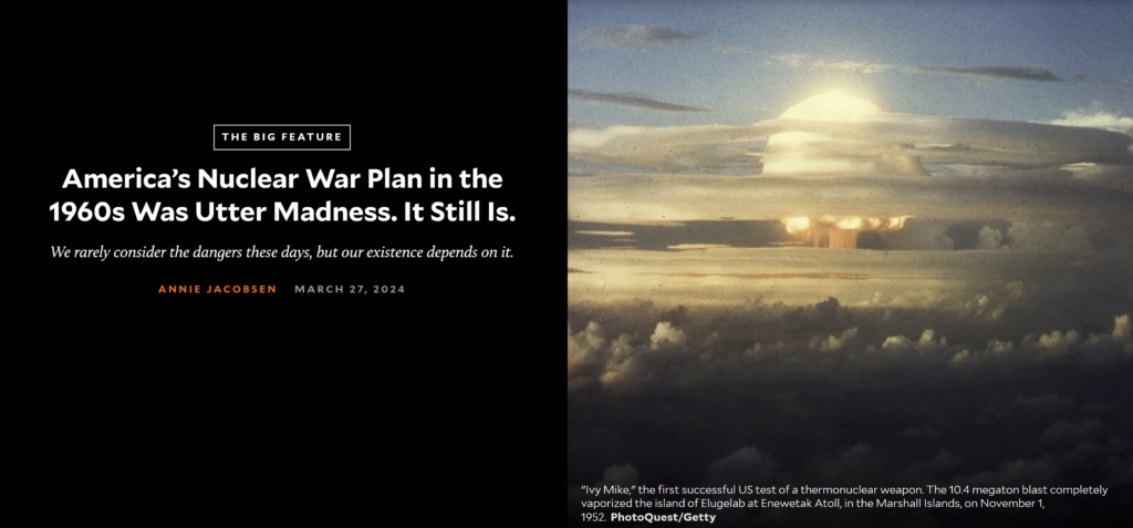 America's Nuclear War Plan in the 1960s Was Utter Madness. It Still Is ...